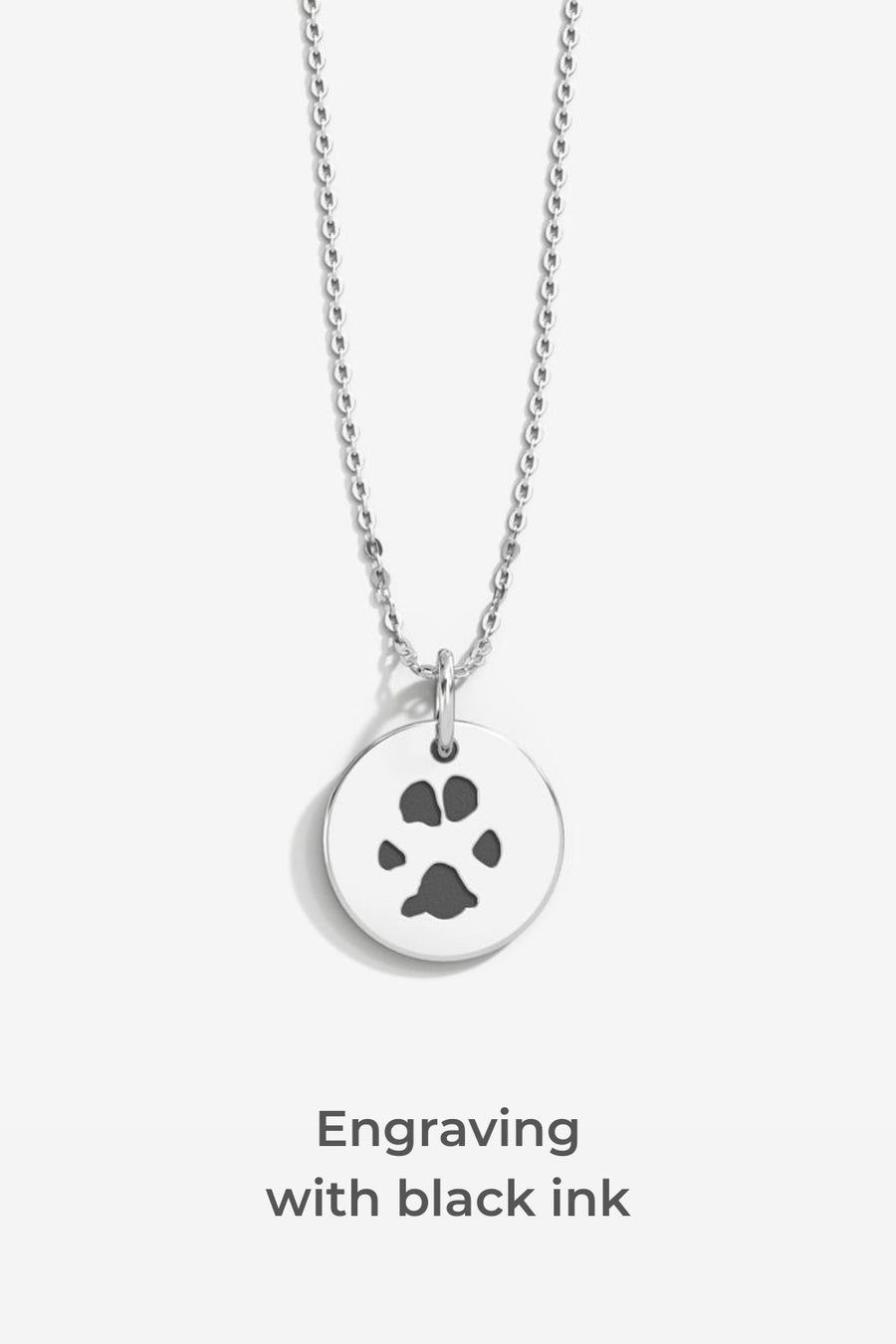 Personalized Paw Print Pendant at Custom Paw Jewelry Shop