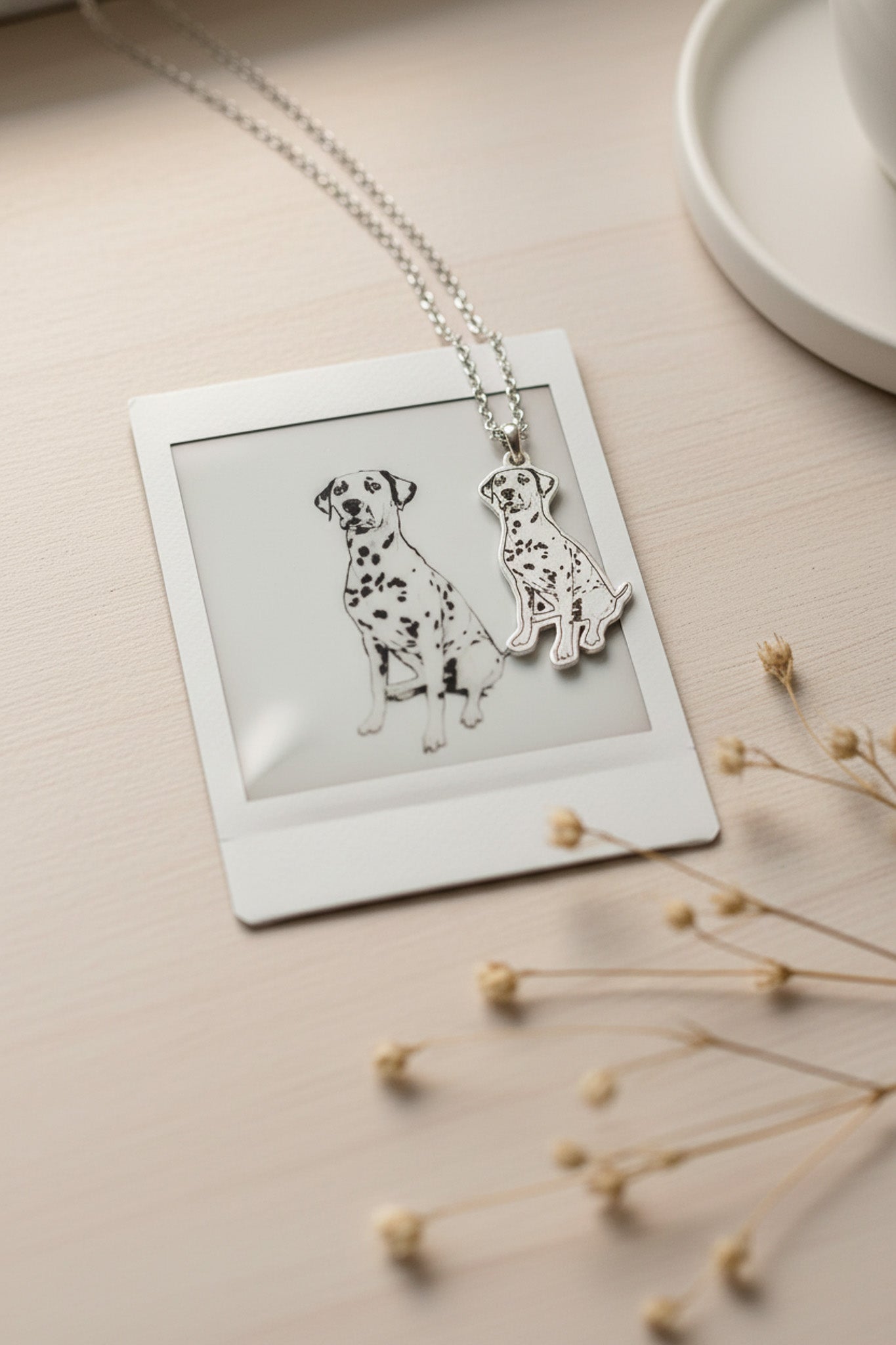 Personalized Dog Necklace at Custom Paw Jewelry Shop