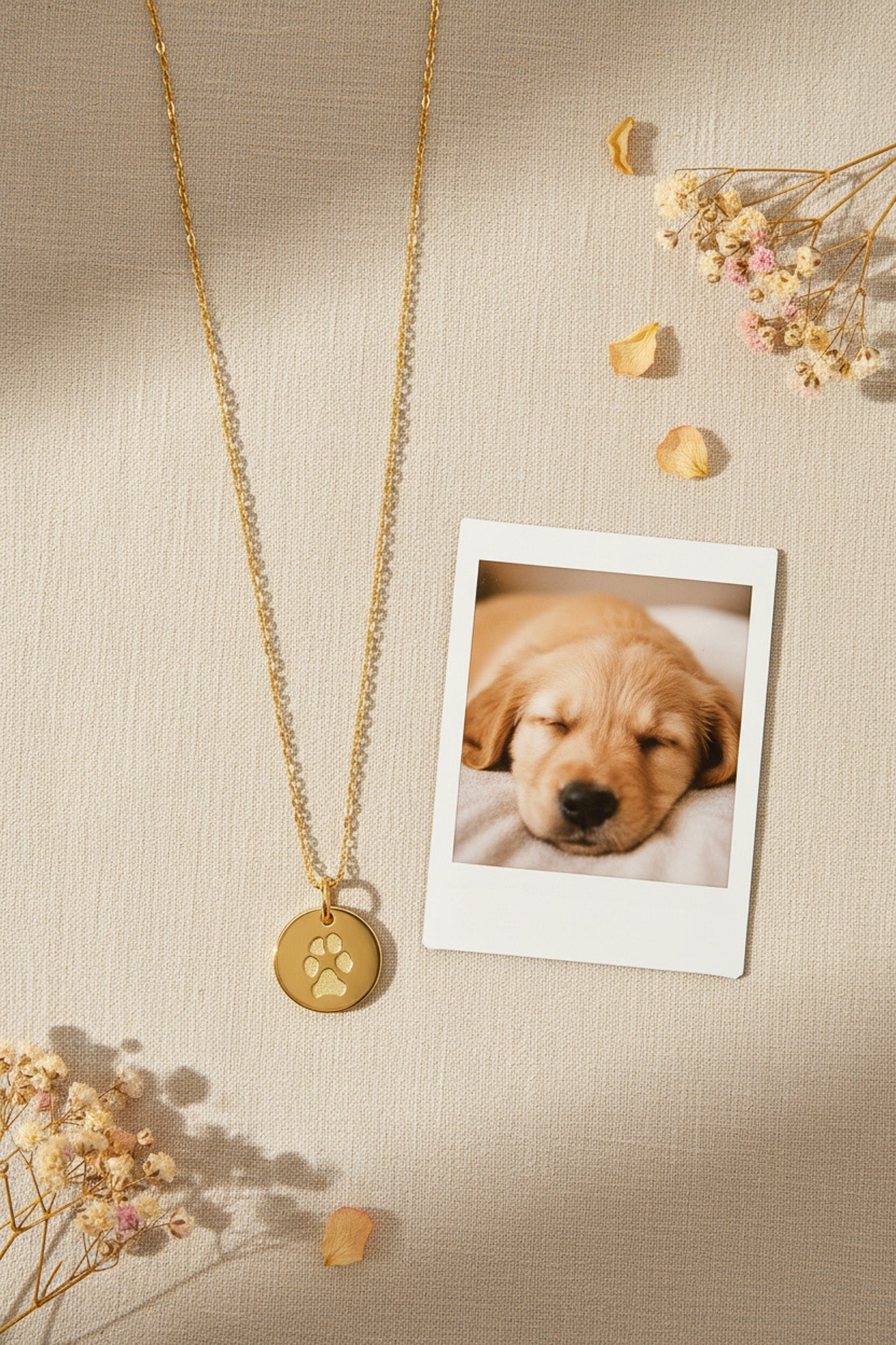Personalized Paw Print Pendant at Custom Paw Jewelry Shop