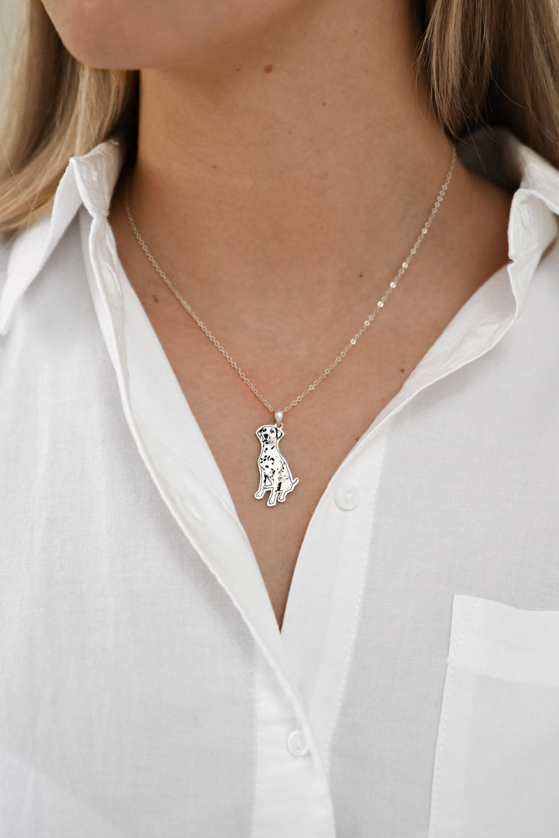 Personalized Dog Necklace at Custom Paw Jewelry Shop