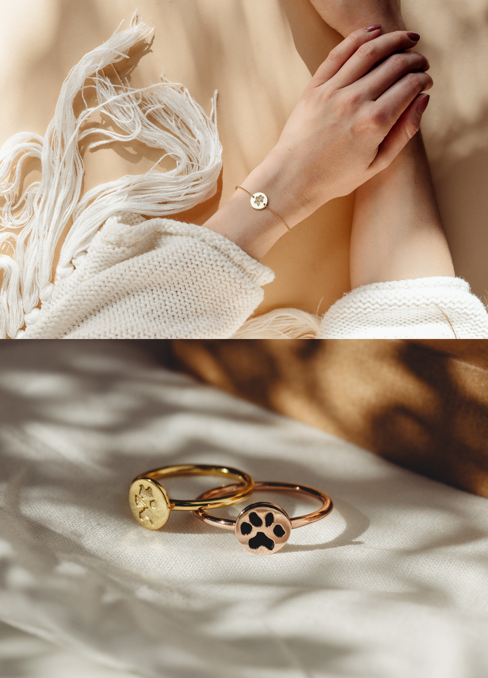 Custom Paw Jewelry | Personalized Pet's Paw Print Jewelry Shop
